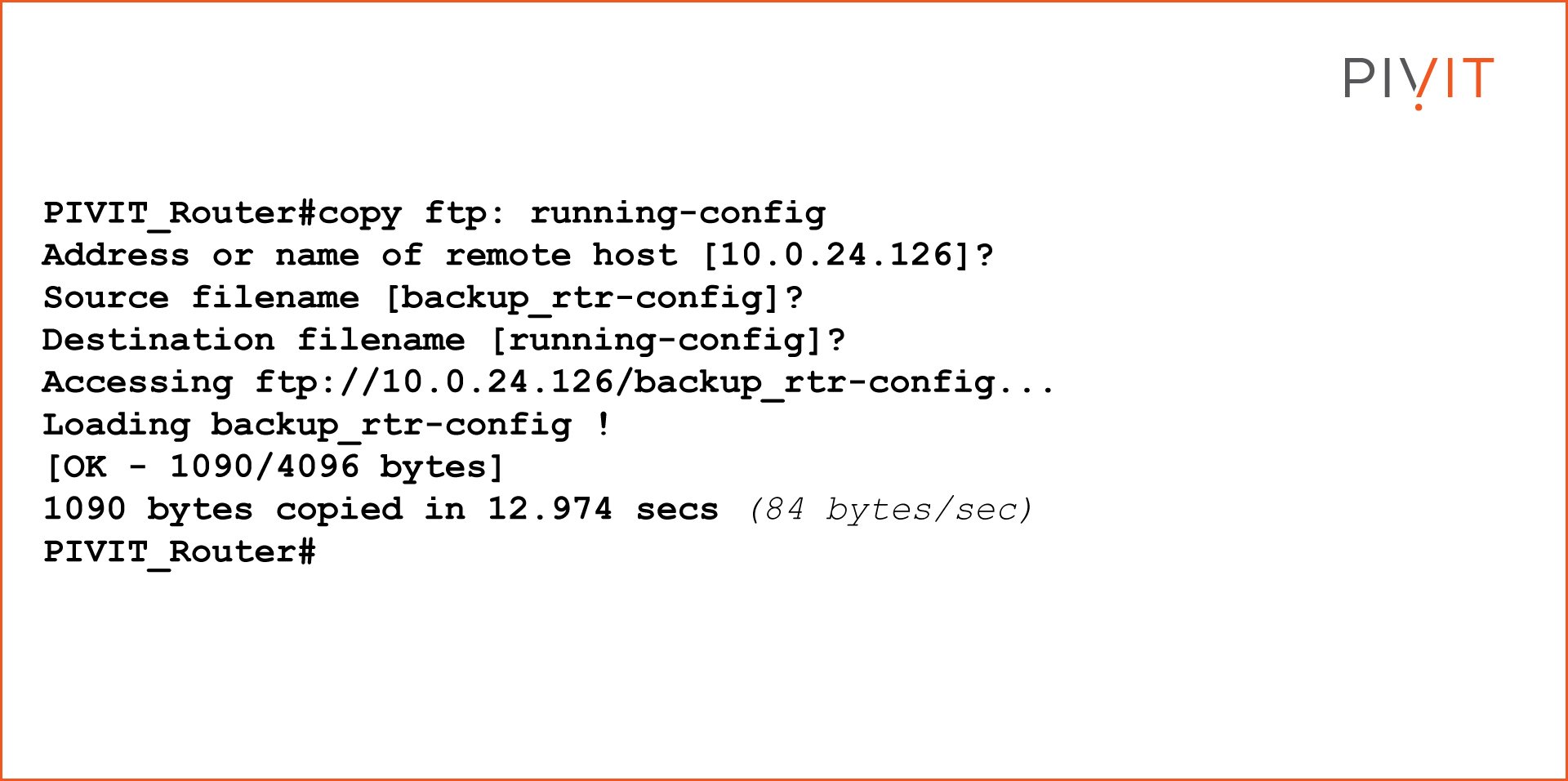 Backing Up Your Cisco Configurations 101