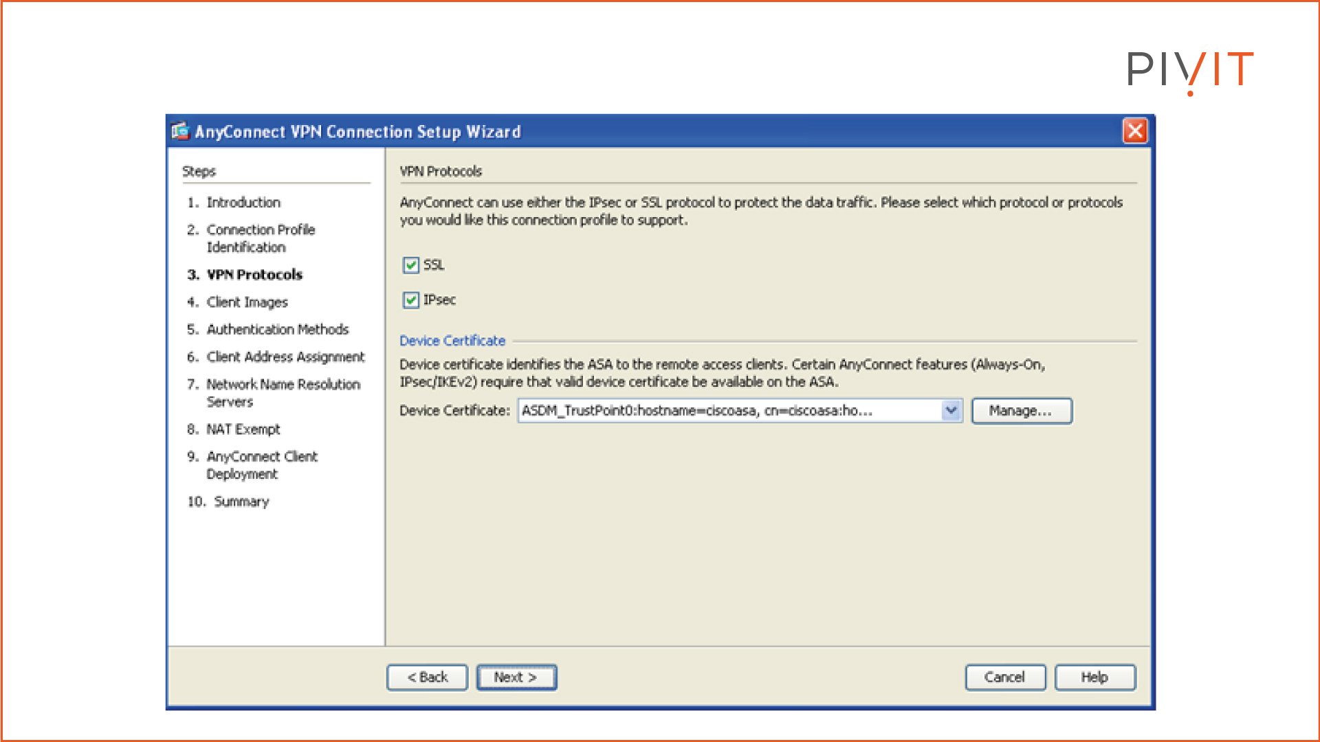Step-by-Step Deployment of Remote Access VPNs on Cisco ASA