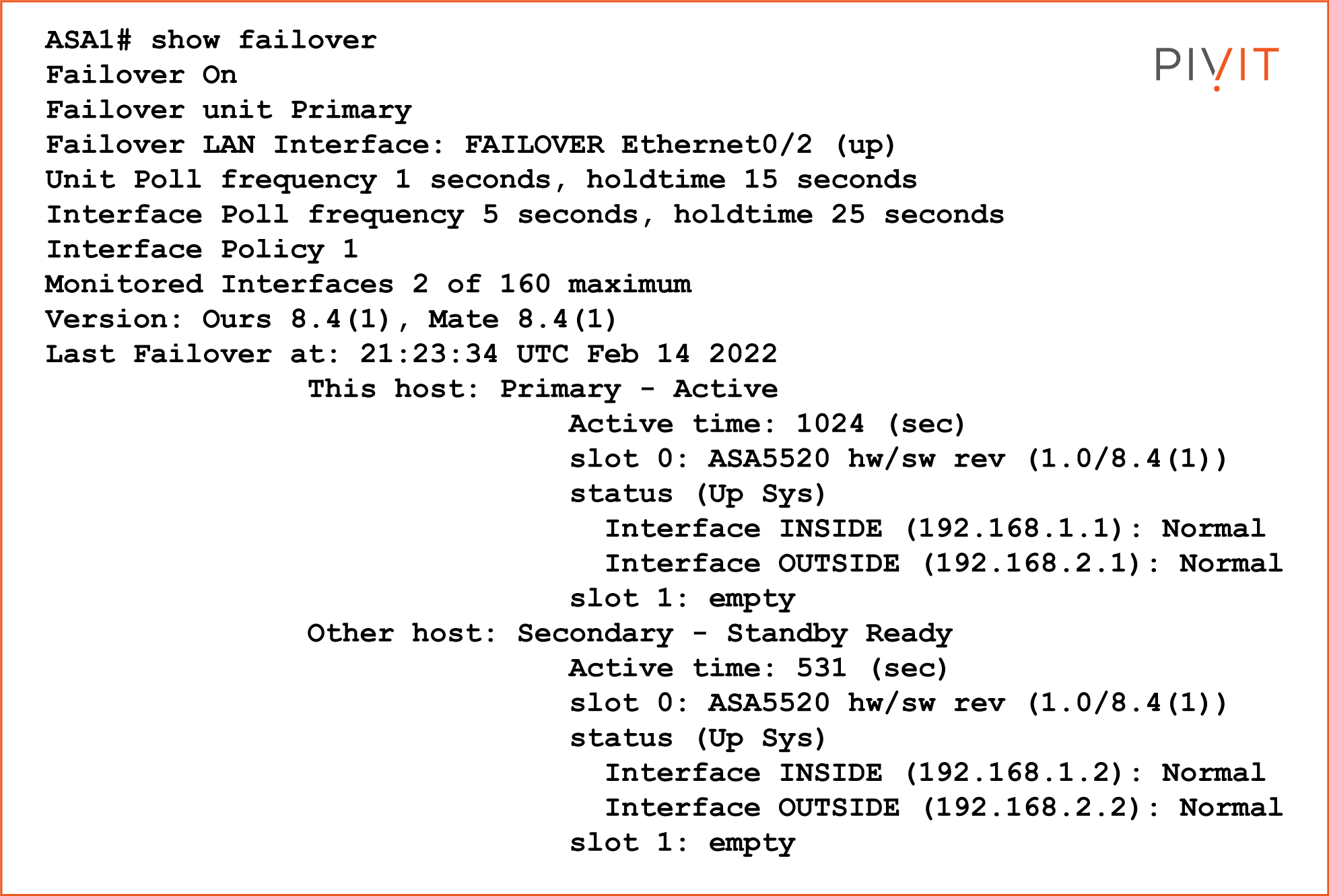 Cisco ASA Firewall Active/Standby Configuration Guide (Part 2 – Deployment)