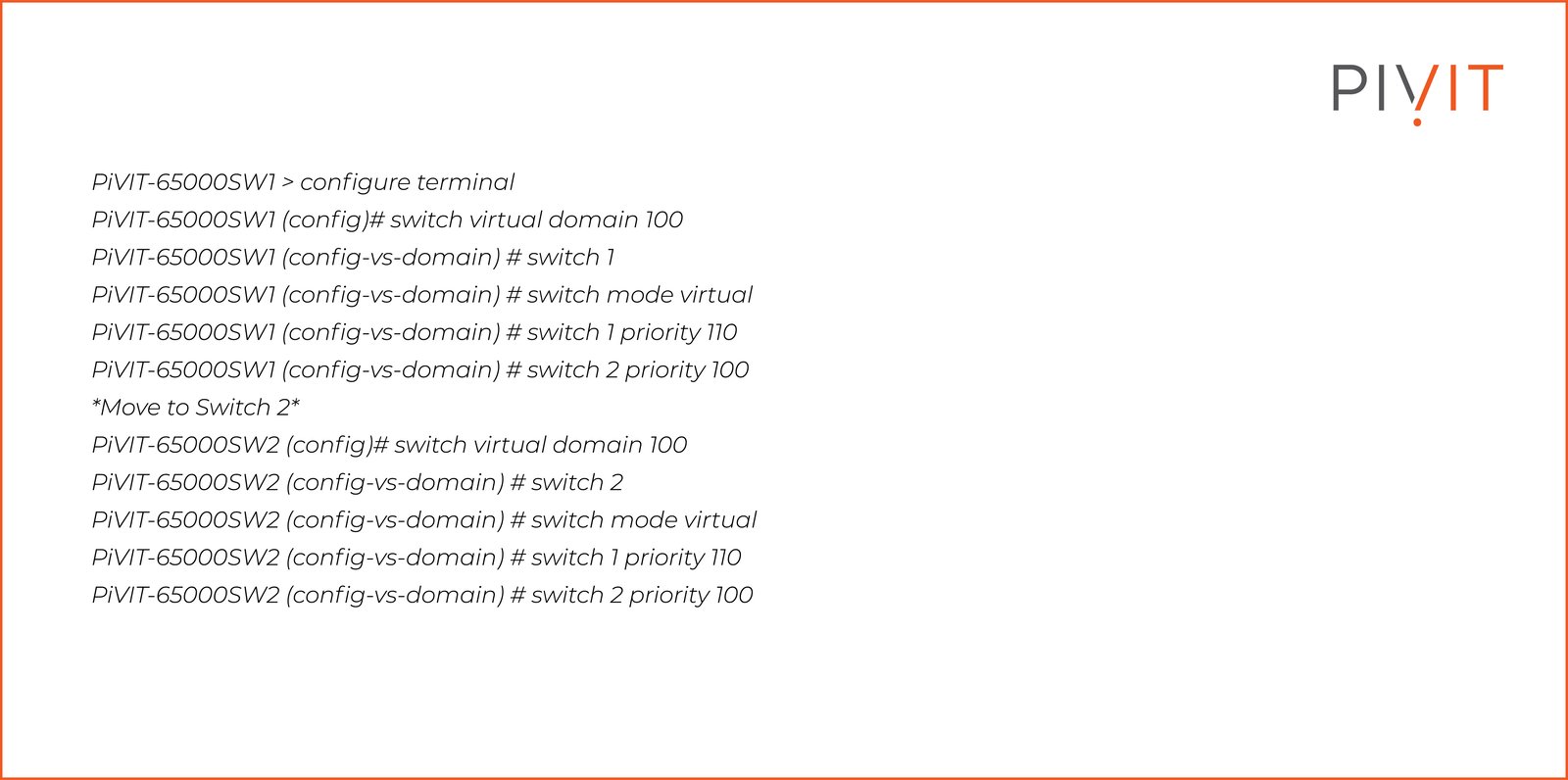 How to Configure a Cisco Virtual Switching System